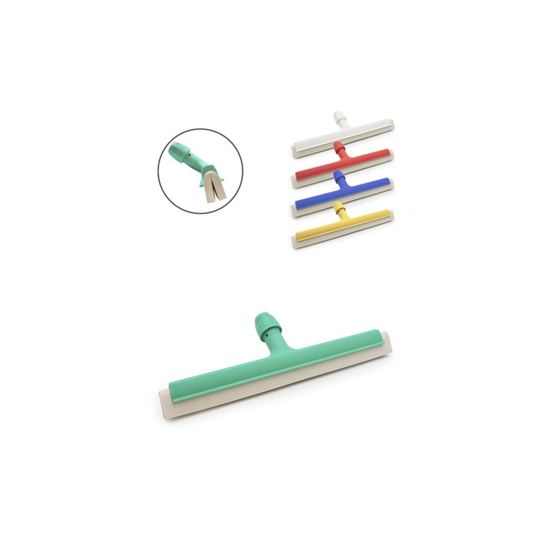 Haragán Plástico Profi 75 cm. Caucho Blanco. I.A. Verde